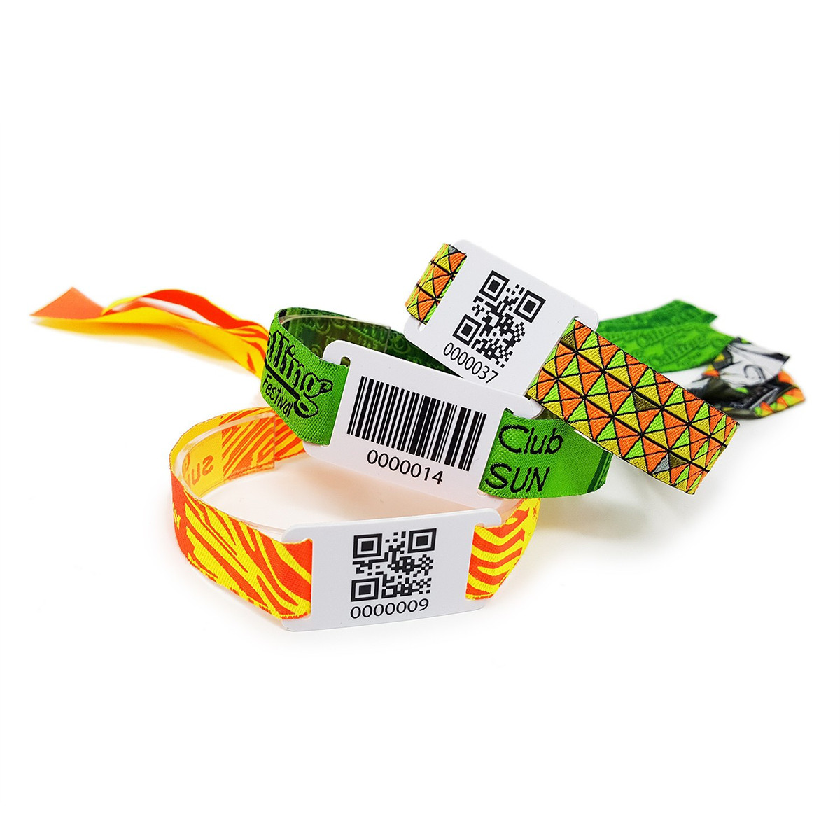 Armband med streckkod eller QR code