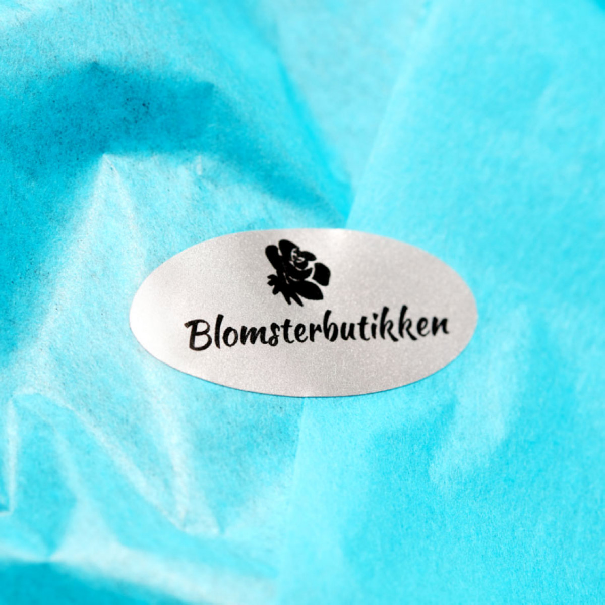 Klisterlappar - designa själv här - Ikast Etikett