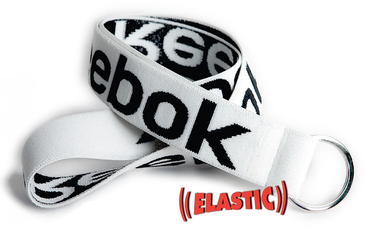 Elastiskt nyckelband med din logga - IkastEtikett